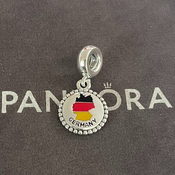 Pandora | Jewelry | Pandora German Flag Exclusive Dangle Charm Pendant ...